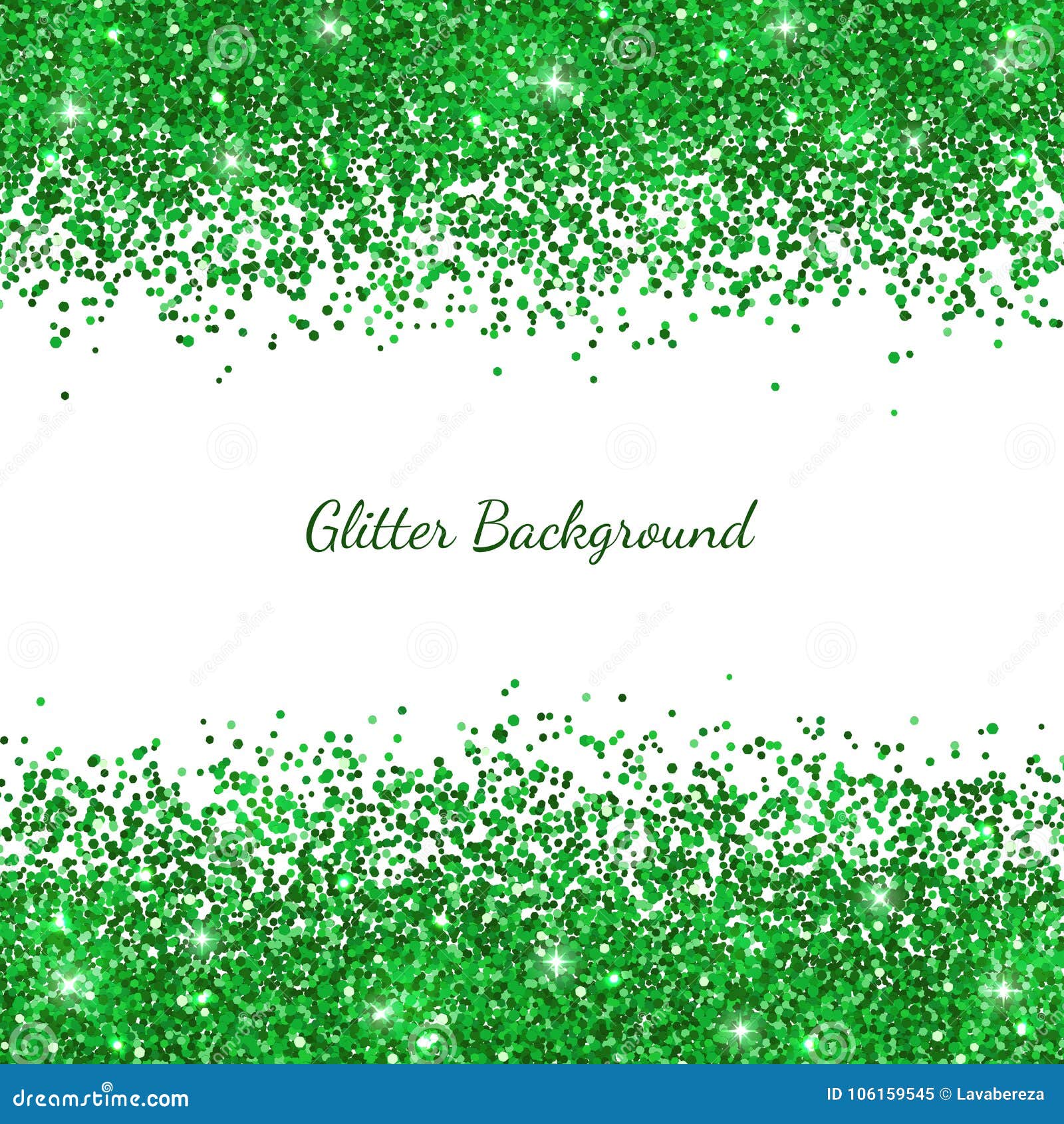 Brillo Verde En El Backround Blanco Vector Ilustración del Vector ...