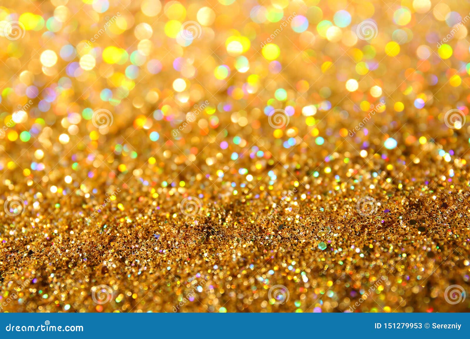 Brillos De Oro Brillantes, Primer Imagen de archivo - Imagen de ...