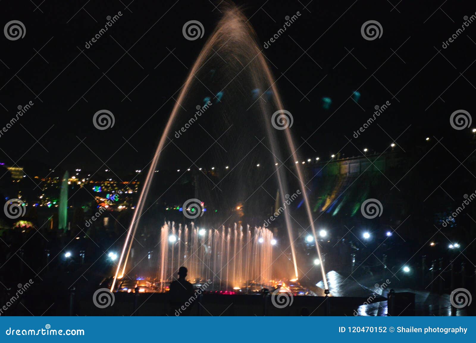 Brindavan Gardens, Krishnarajasagara Dam, Mysore, Karnataka Stock Photo ...