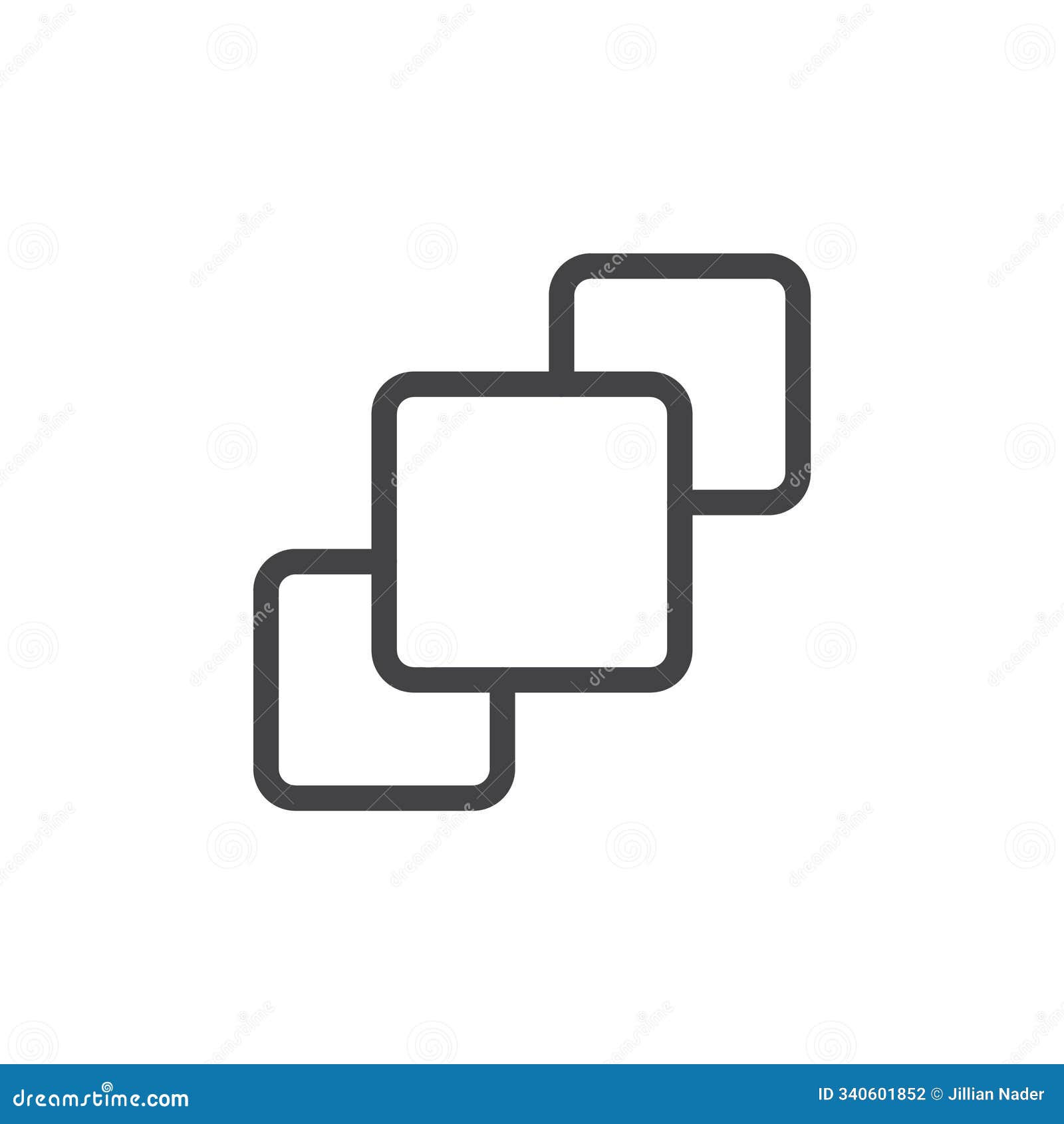 Bring Front Icon Thin Outline Art Symbol Stock Illustration ...