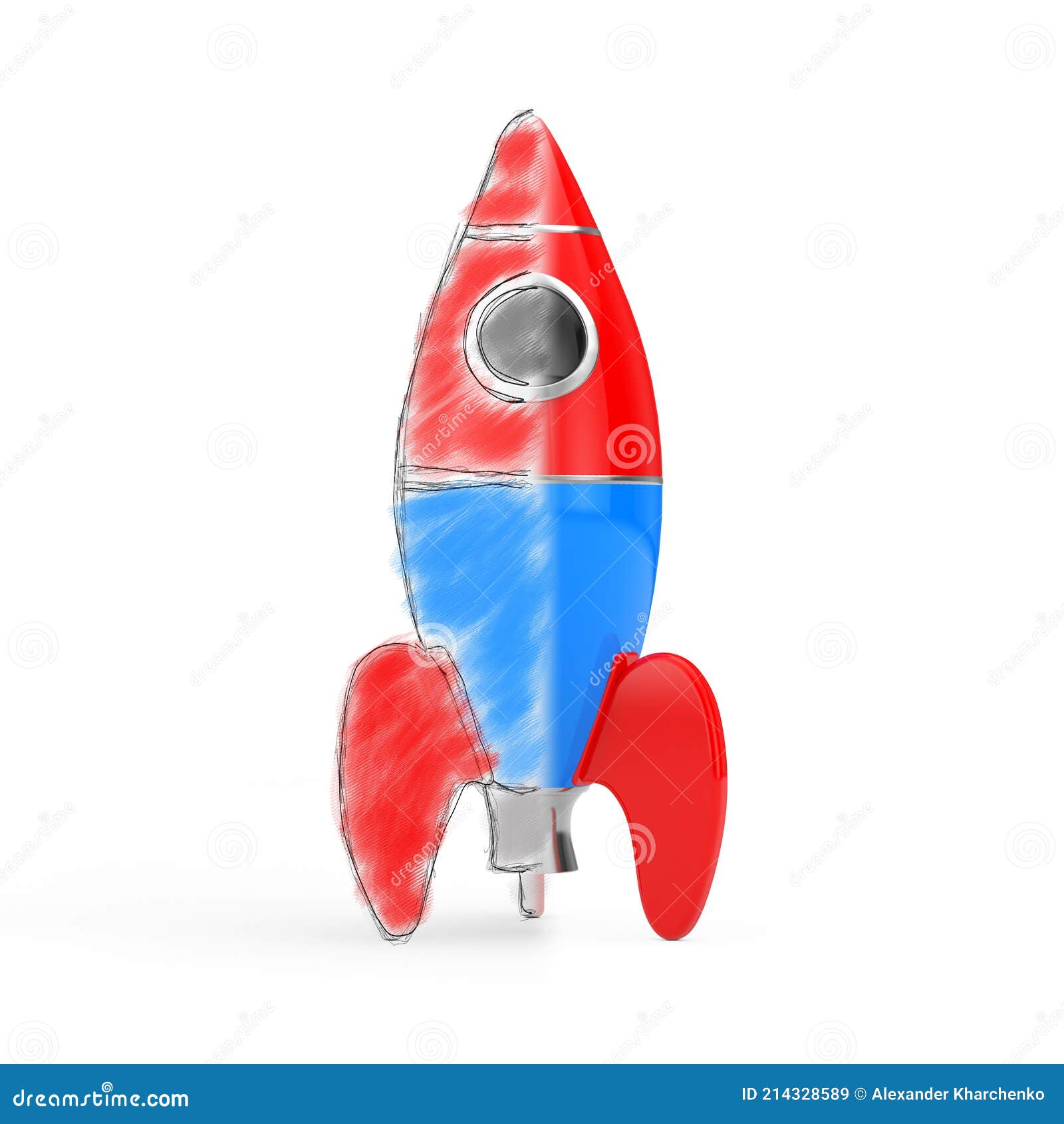 Model Rocket Clipart