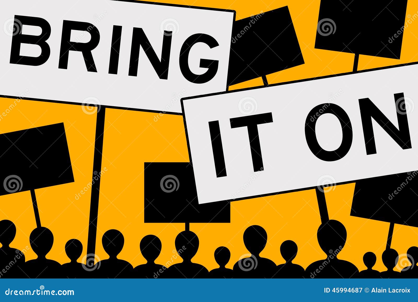 4 People Are Eager To Discuss. Stock Image | CartoonDealer.com #24366397