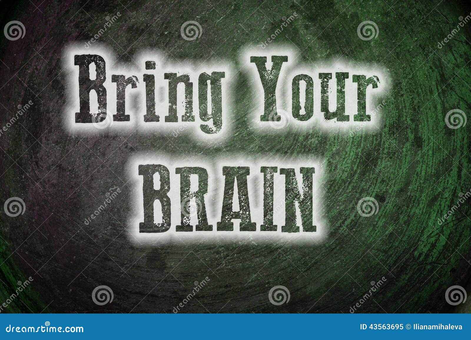 Bring Your Brain Concept stock illustration. Illustration of humor ... Bring Your Brain Concept stock illustration. Illustration of humor ...