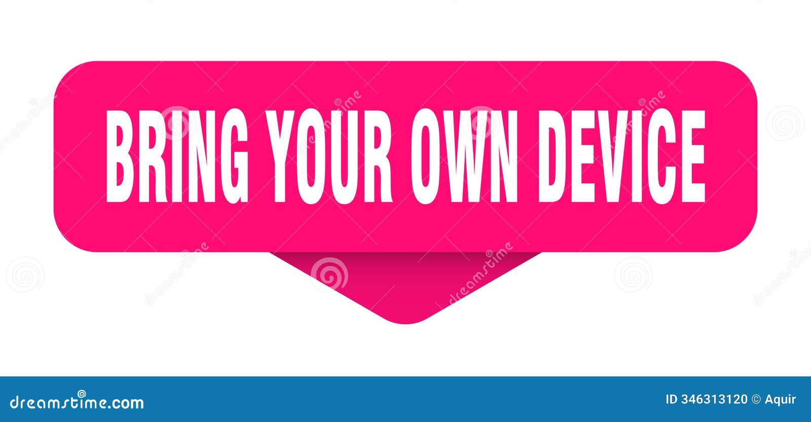 Bring Your Own Device Sticker. Bring Your Own Device Sign on ...
