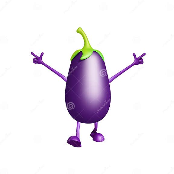 Bringal Character with Happy Pose Stock Illustration - Illustration of ...