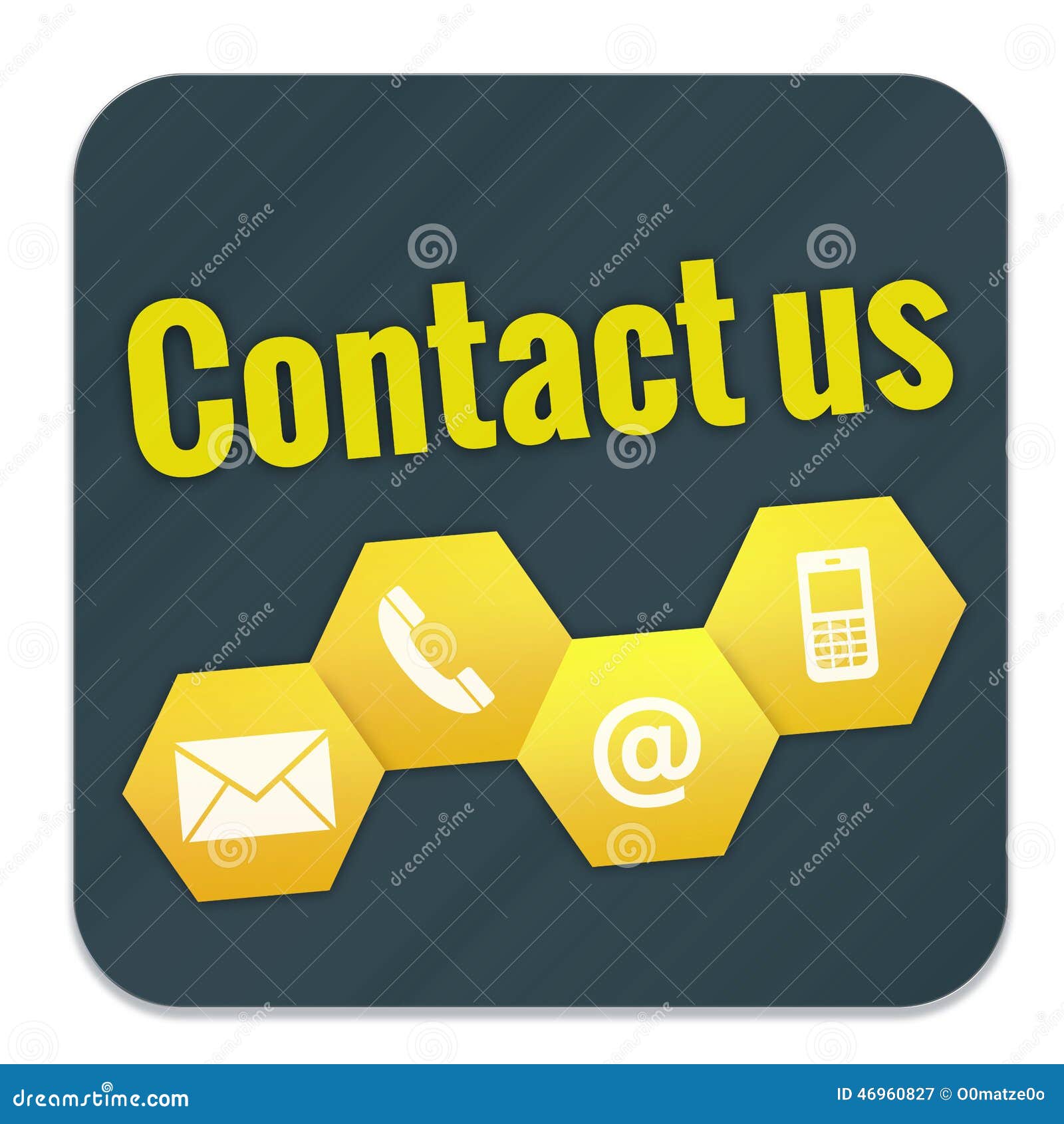 Bringen Sie uns in Kontakt stock abbildung. Illustration von bedienung ...