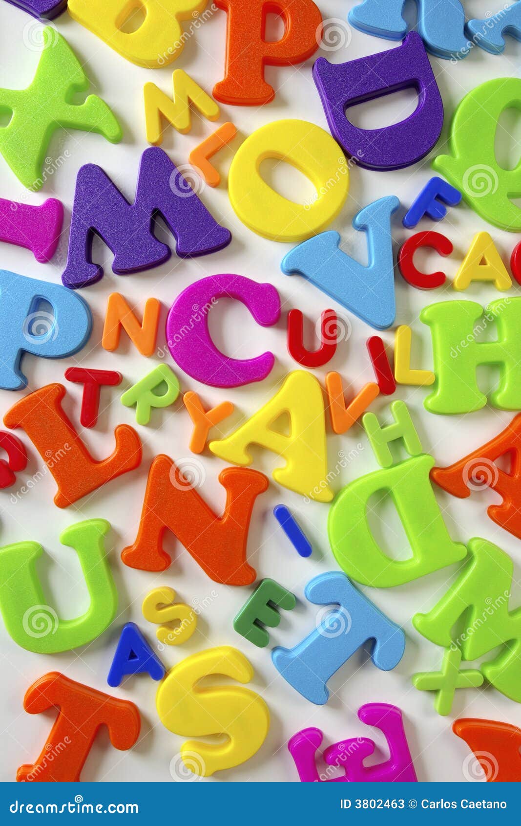 Brinque letras imagem de stock. Imagem de texto, objetos - 3802463