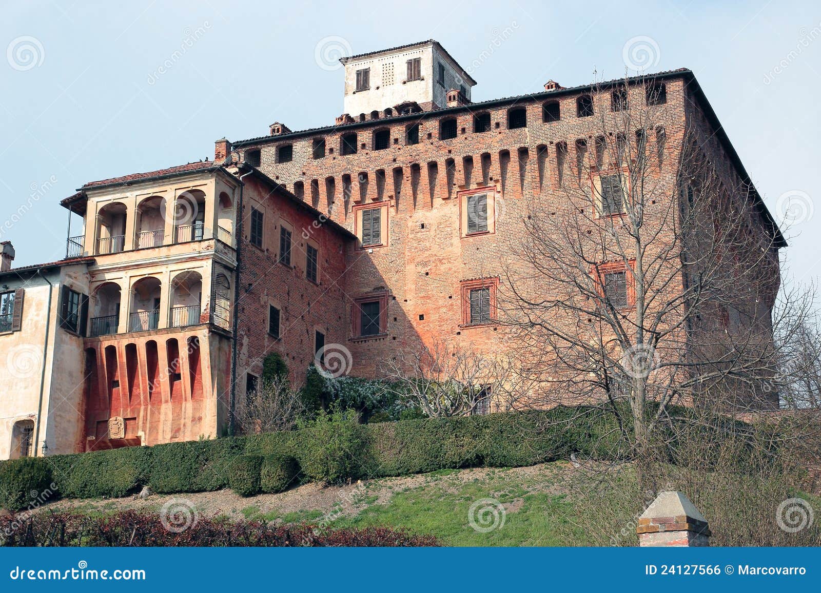 Briona Castle stock photo. Image of italy, tree, landmark - 24127566