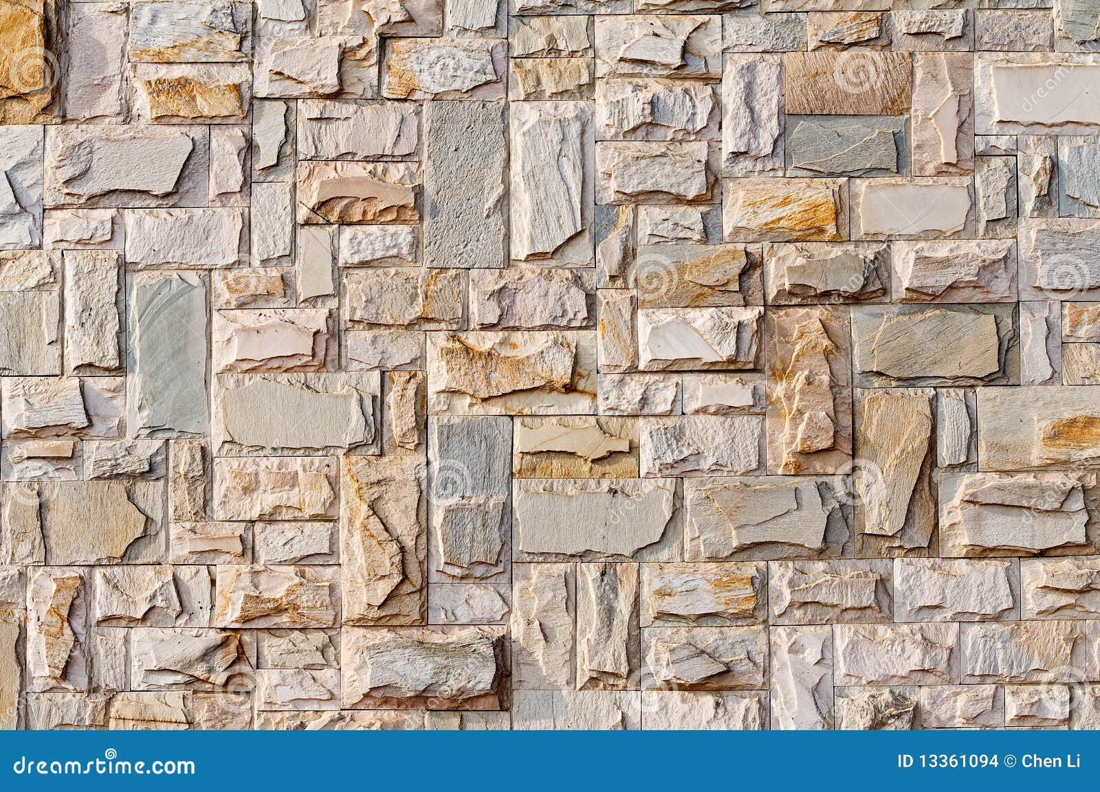 Brique en pierre photo stock. Image du configuration - 13361094