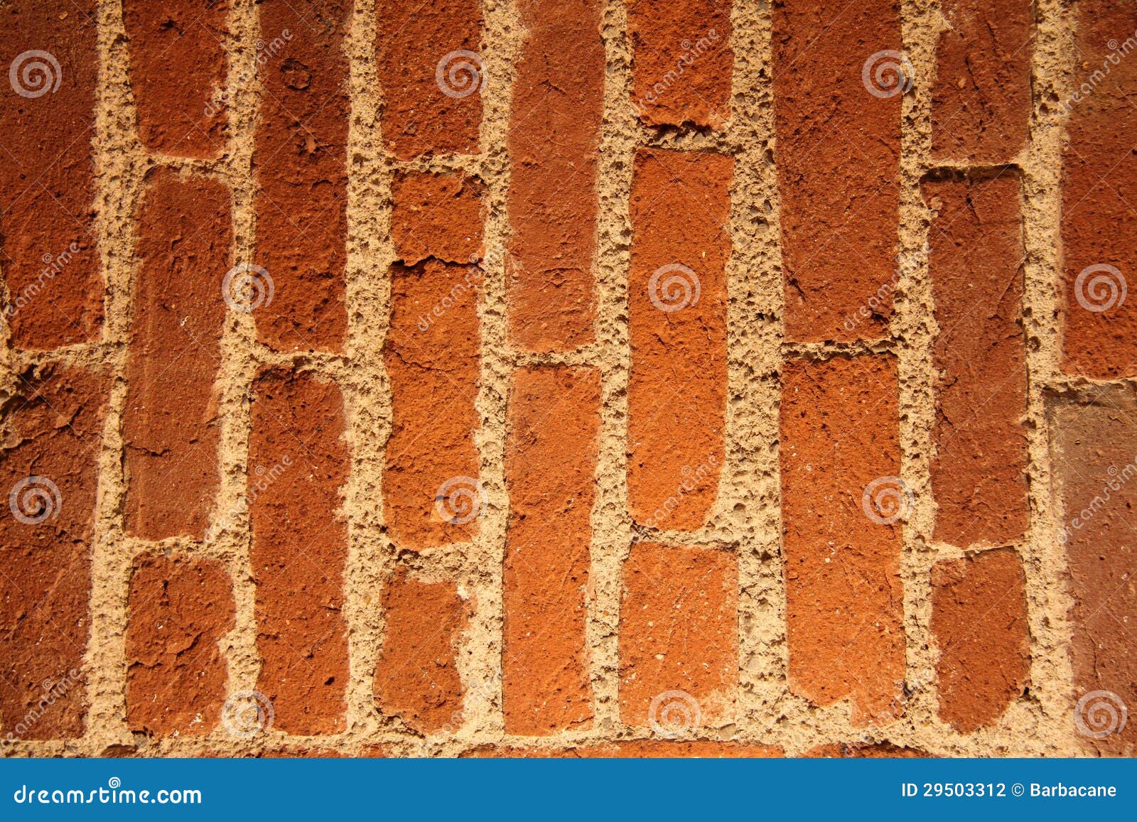 Briques dans la verticale photo stock. Image du argile - 29503312