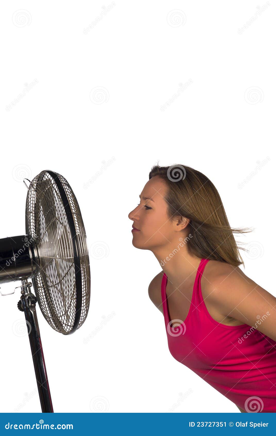 Brisa fresca imagen de archivo. Imagen de aislado, sudoroso - 23727351