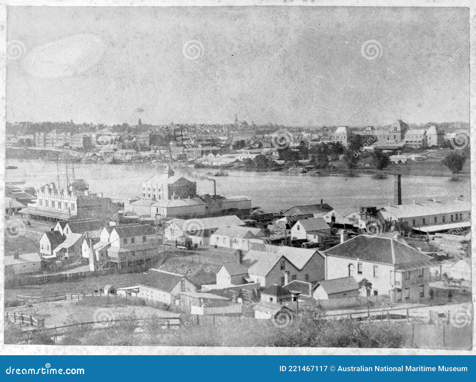 Brisbane In The 1890s Picture. Image: 221467117