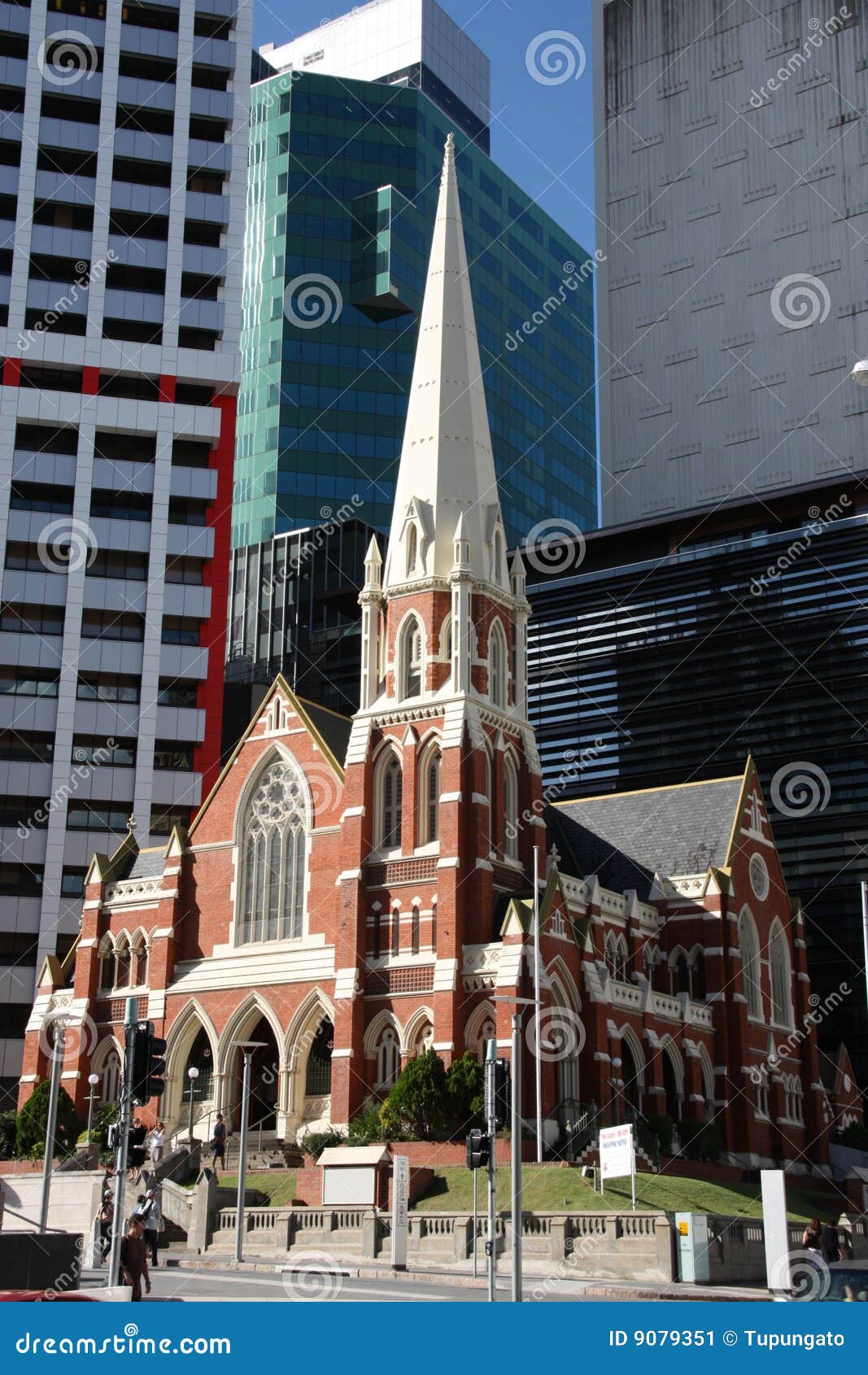 Brisbane stock image. Image of australia, albert, church - 9079351