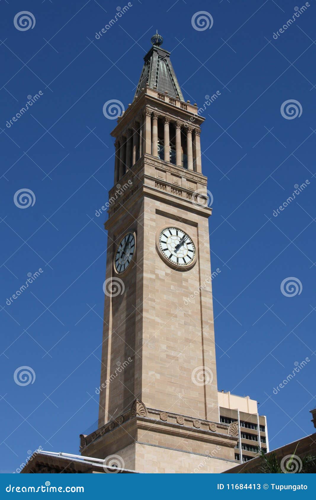 Brisbane City Hall stock image. Image of queensland, cityhall - 11684413