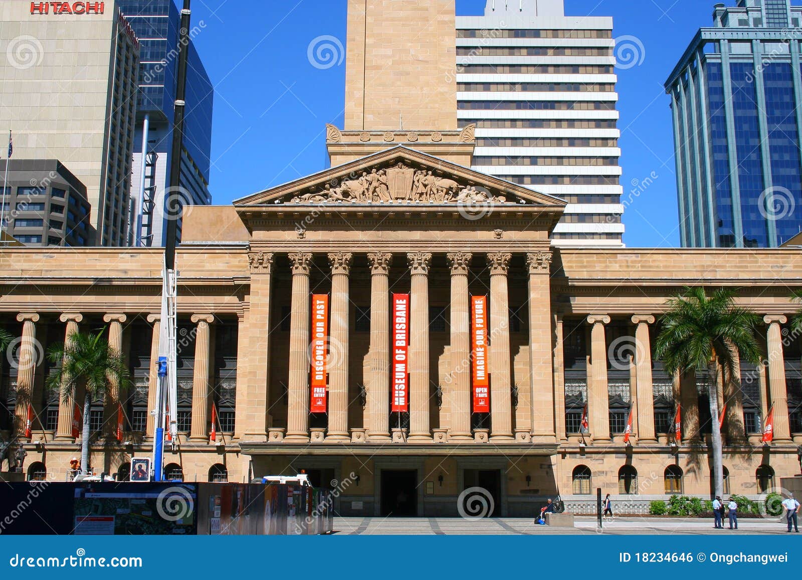 Brisbane City Hall editorial photo. Image of tower, queensland - 18234646