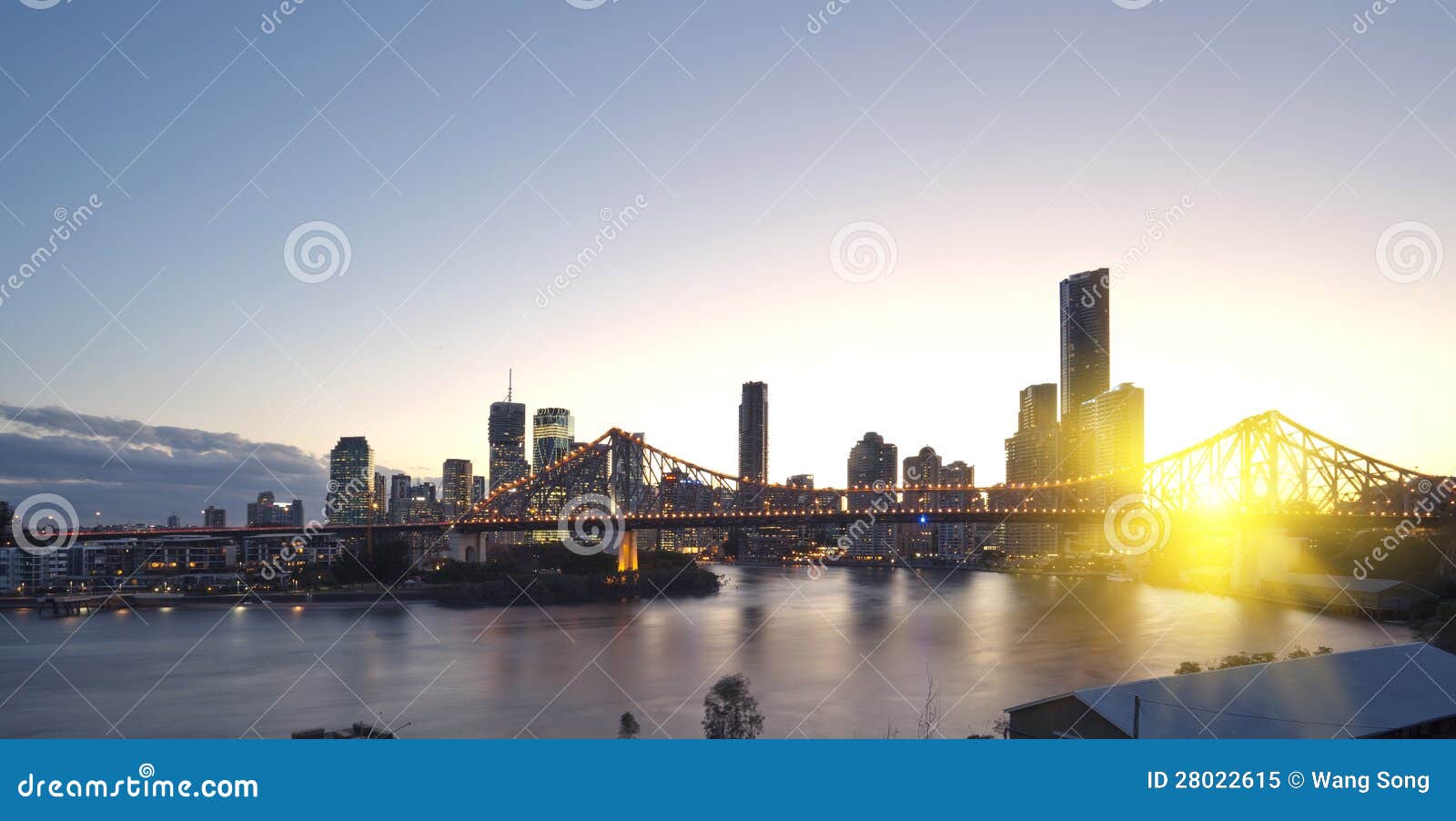 Brisbane city, night stock image. Image of queensland - 28022615