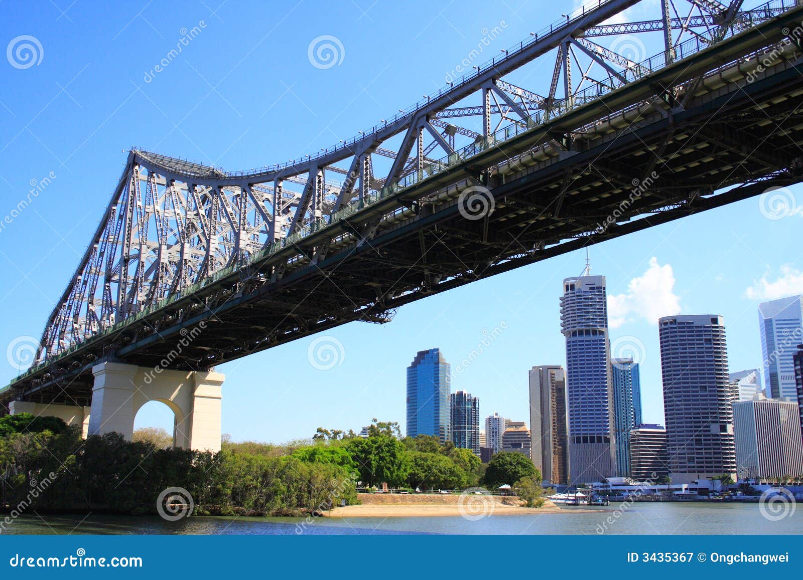 Brisbane Story Bridge stock image. Image of history, historical - 3435367