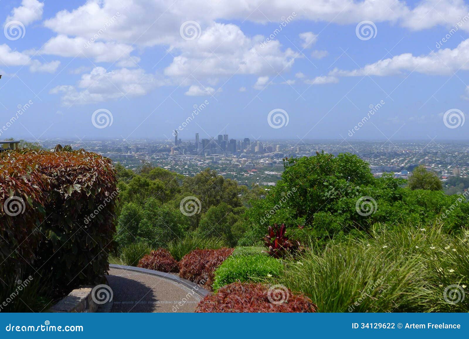Brisbane view stock photo. Image of good, brisbane, view - 34129622
