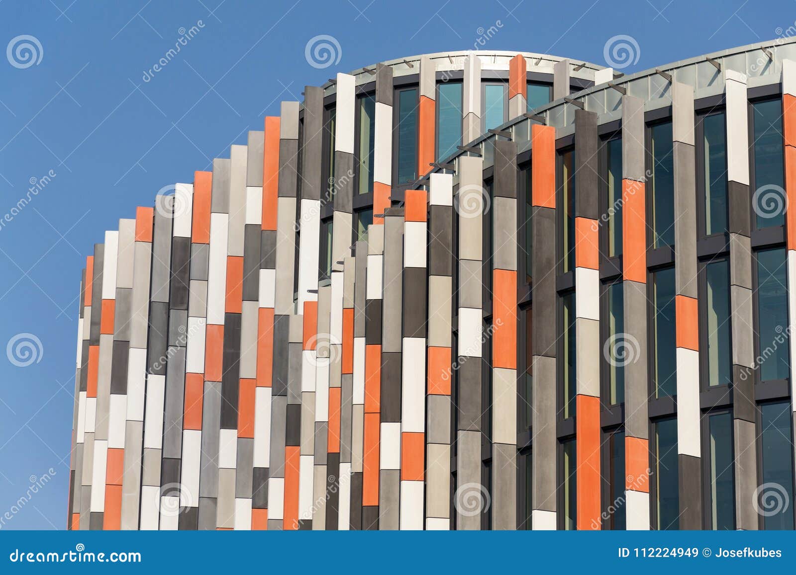 Brise Soleil Sun Breakers on Modern Office Building, Future of Work ...