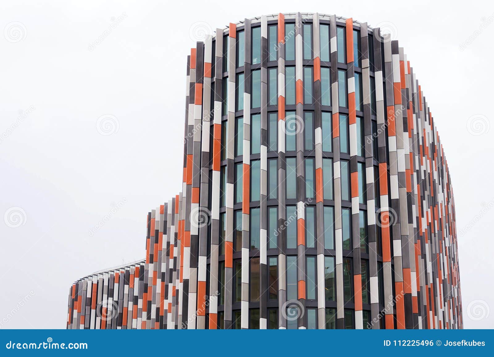 Brise Soleil Sun Breakers on Modern Office Building, Future of Work ...