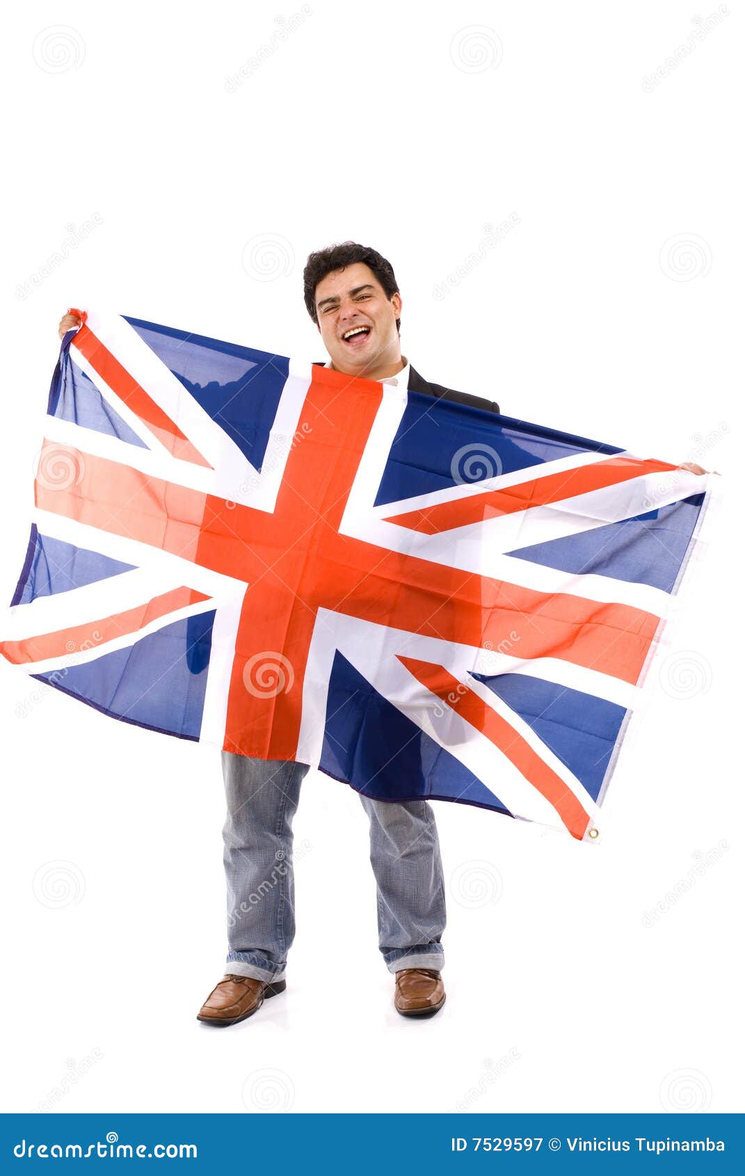 British stock image. Image of support, isolated, lifestyle - 7529597