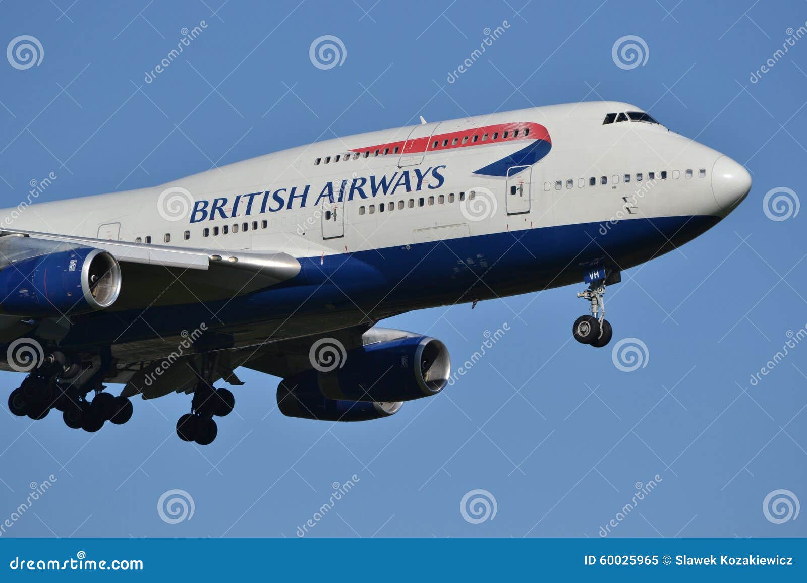 British Airways Boeing 747 Airplane Editorial Image - Image of british ...