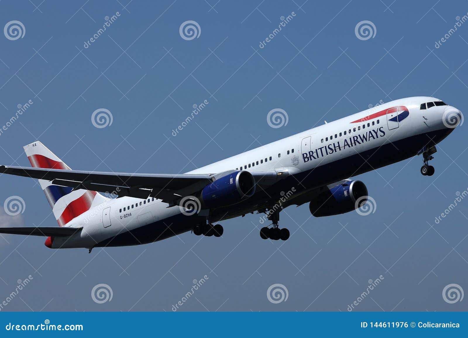 British Airways Plane Taking Off Editorial Photo - Image of departure ...