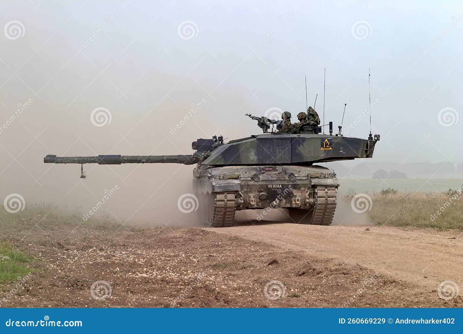 British Army Challenger 2 Main Battle Tank Editorial Stock Image ...