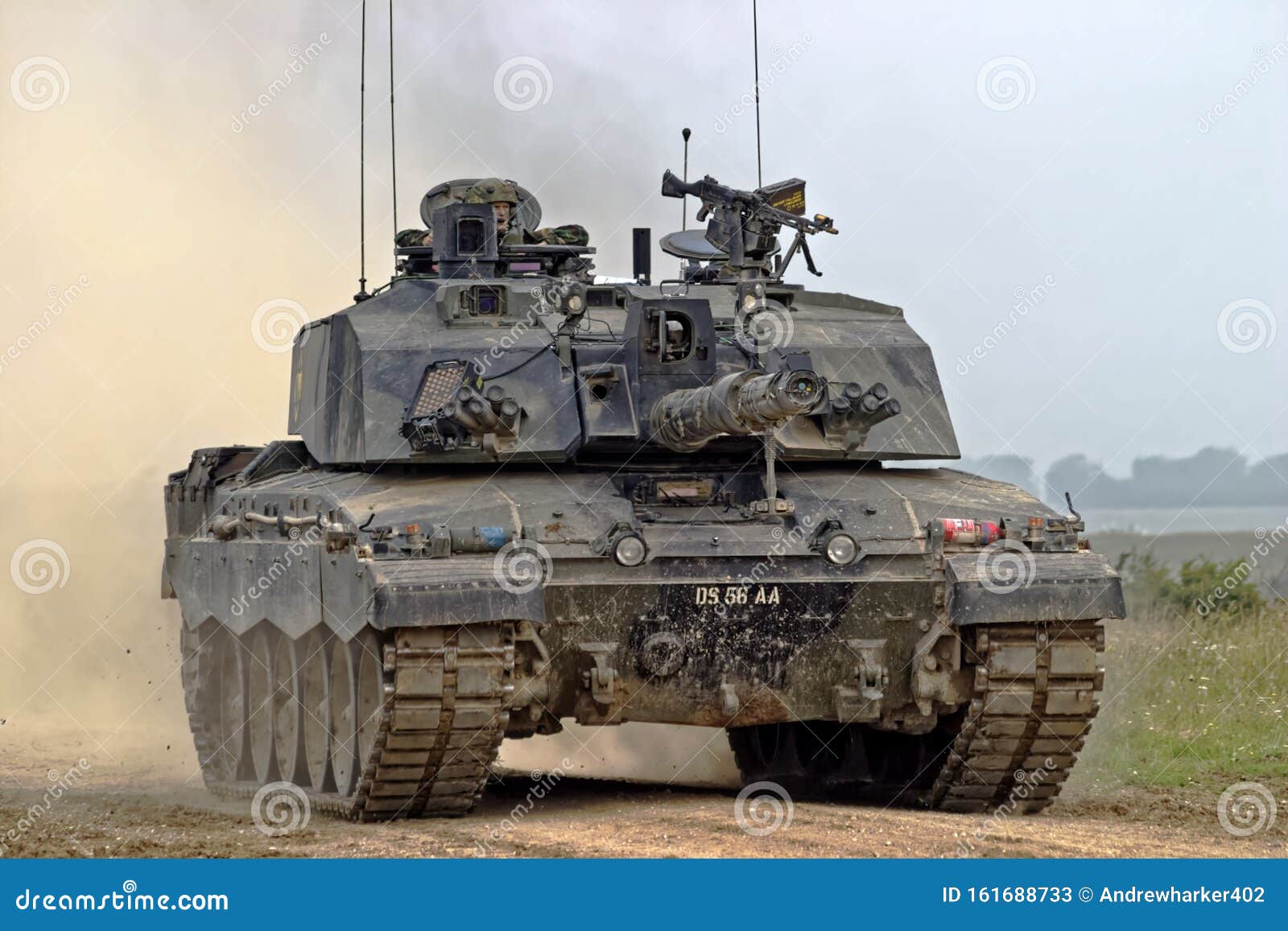 A British Army Challenger 2 Main Battle Tank Editorial Stock Photo ...