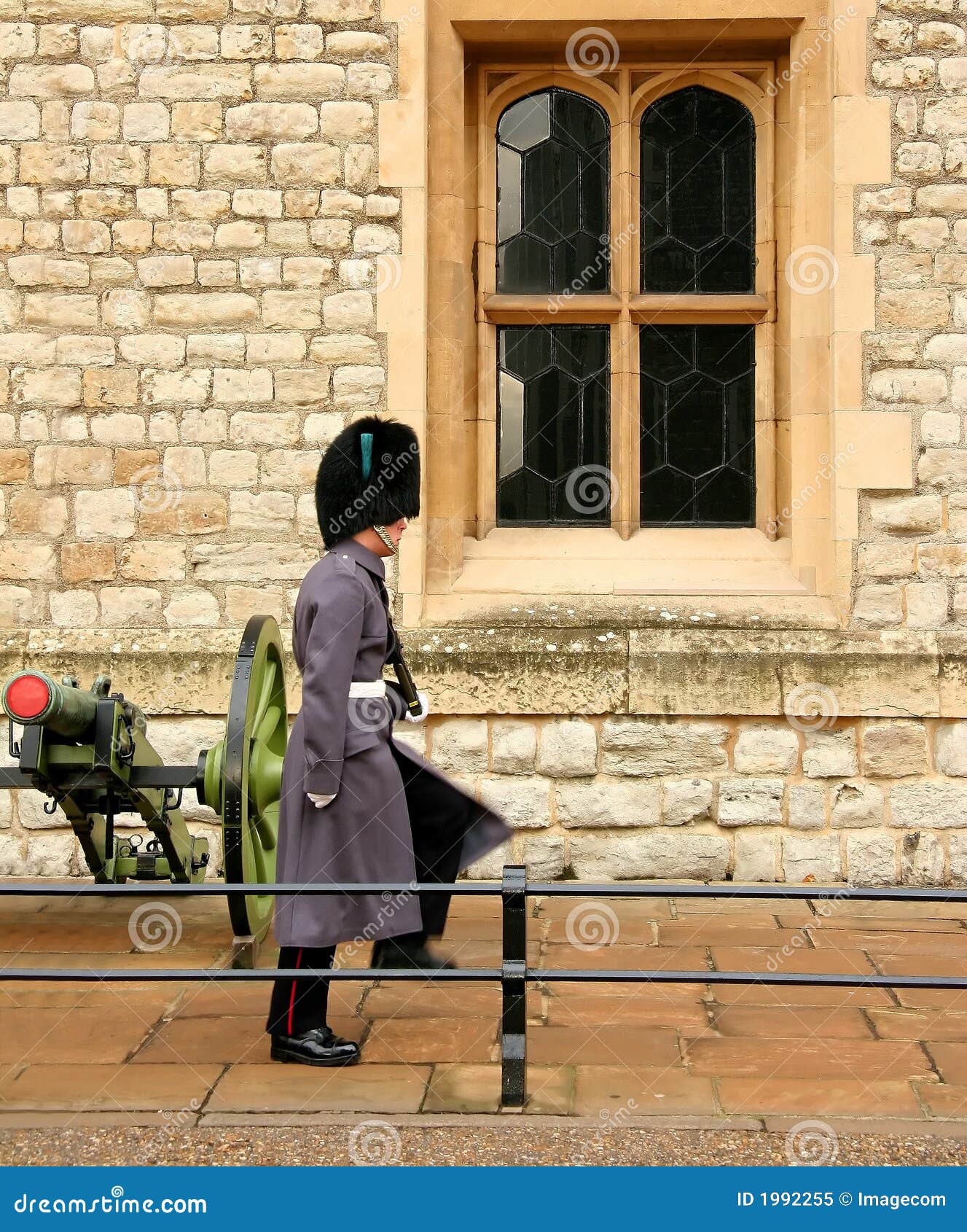 British Army Guard Duty stock image. Image of bearskin - 1992255