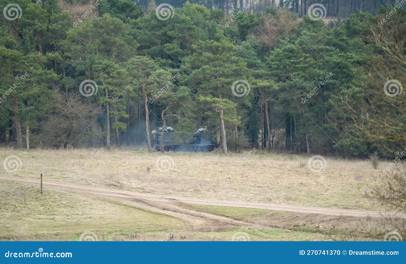 Army Self Propelled M270 Multiple Launch Rocket System (MLRS) Tank Unit ...