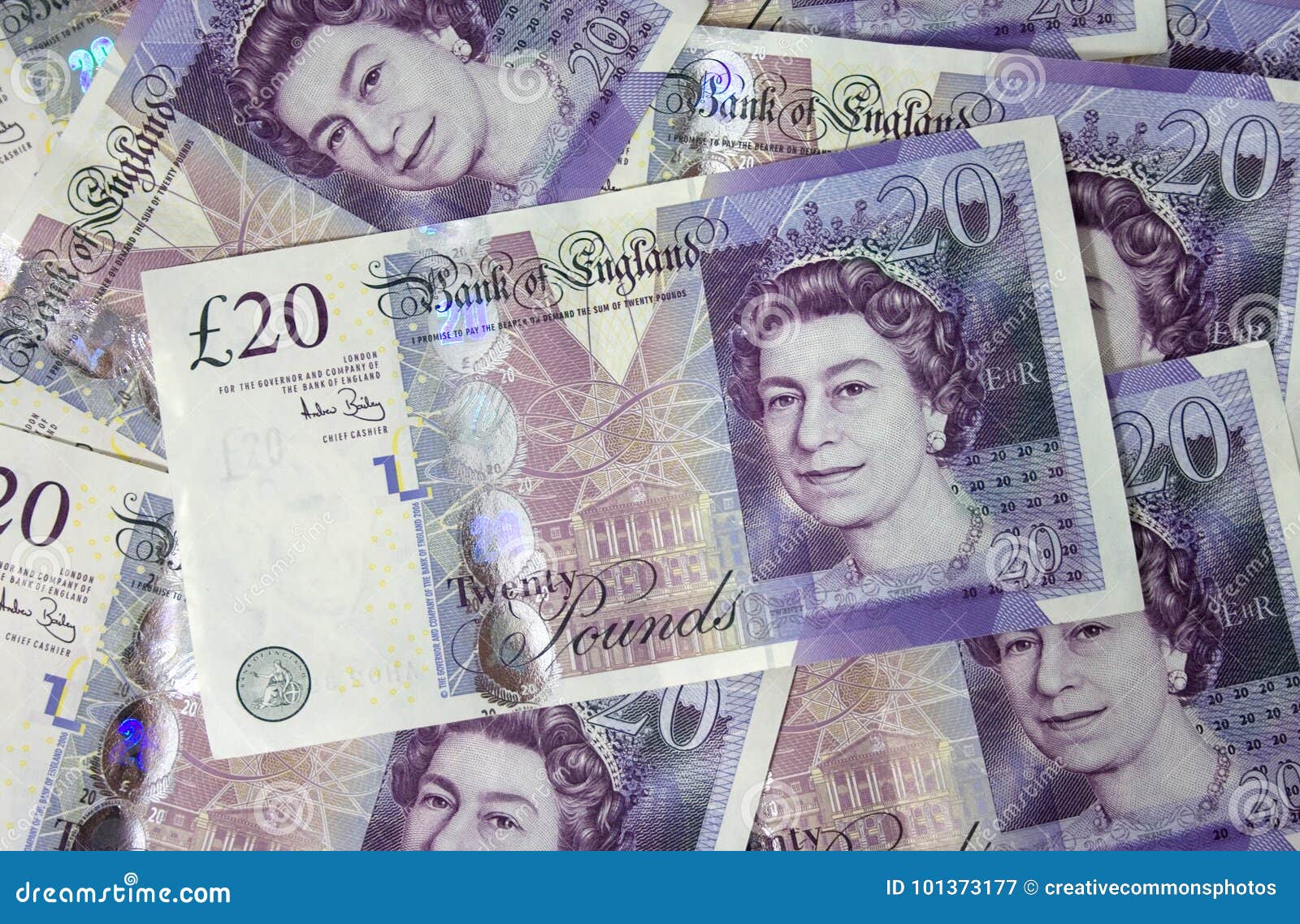 British Bank Notes Picture. Image: 101373177