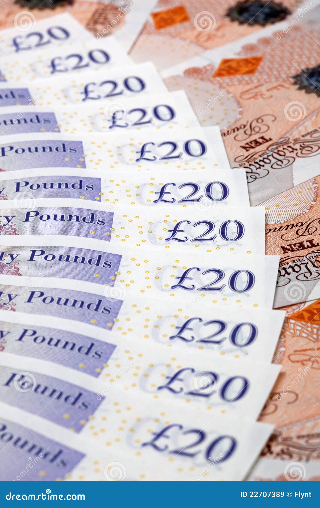 British bank notes editorial stock image. Image of pounds - 22707389