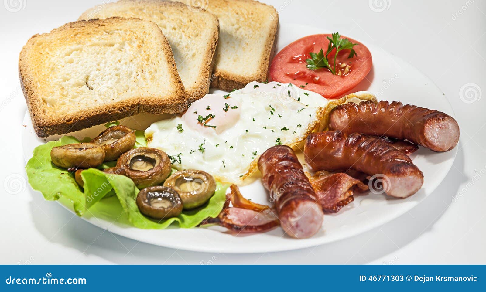 British Breakfast stock image. Image of protein, english - 46771303