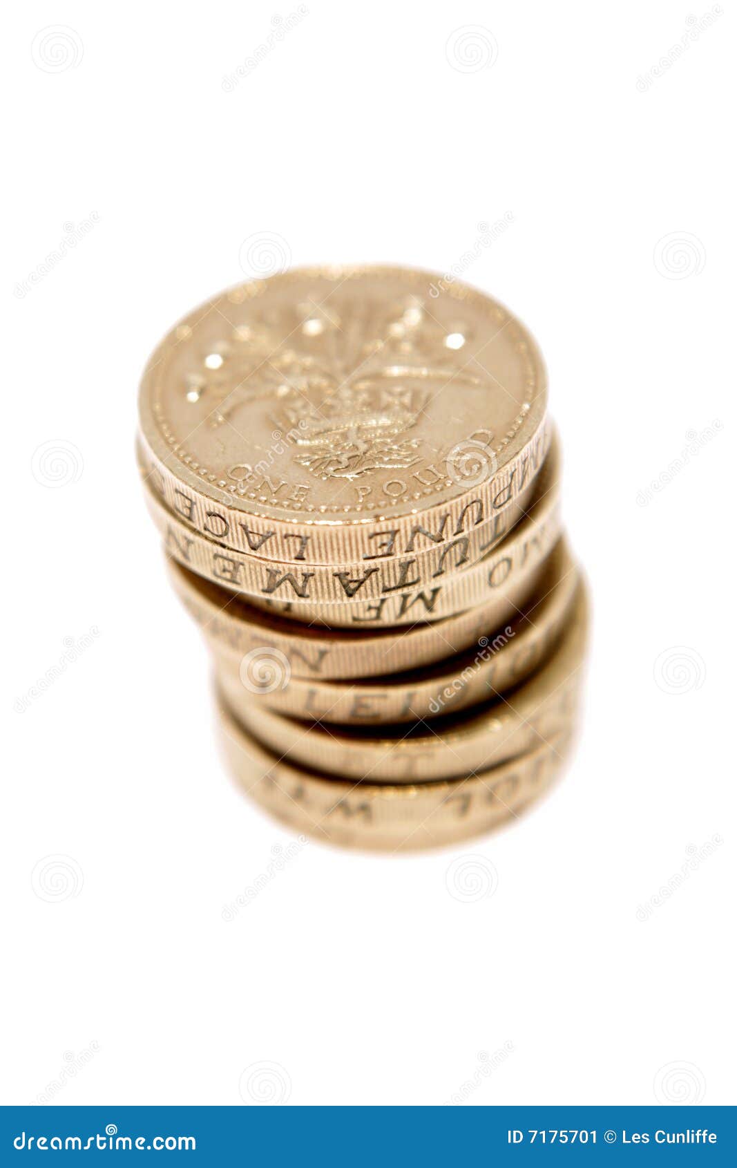 British coins ett pund fotografering för bildbyråer. Bild av england ...