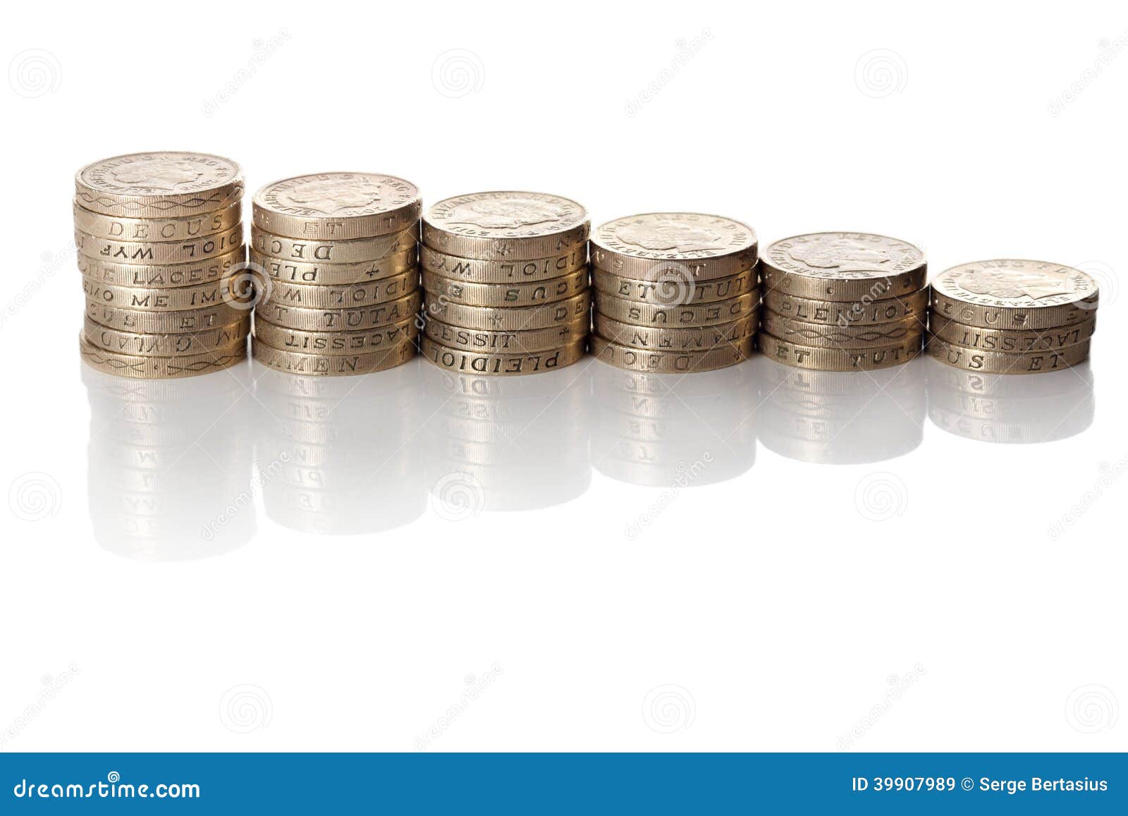 British coins stack editorial stock image. Image of payment - 39907989