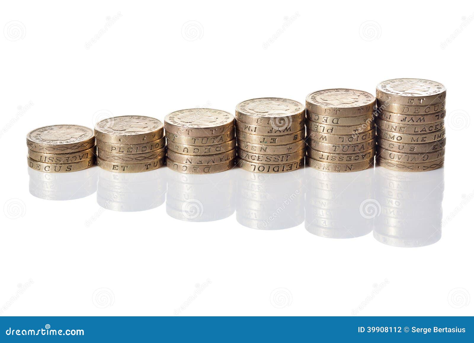 British coins stack stock photo. Image of investment - 39908112