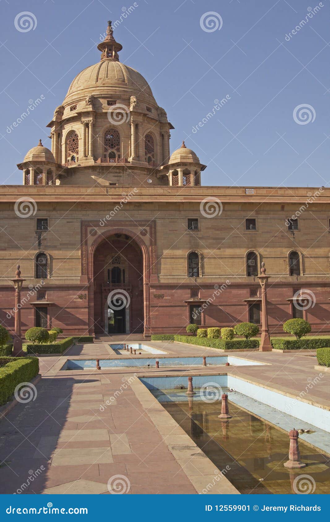 British Colonial Buildings stock image. Image of lawn - 12559901