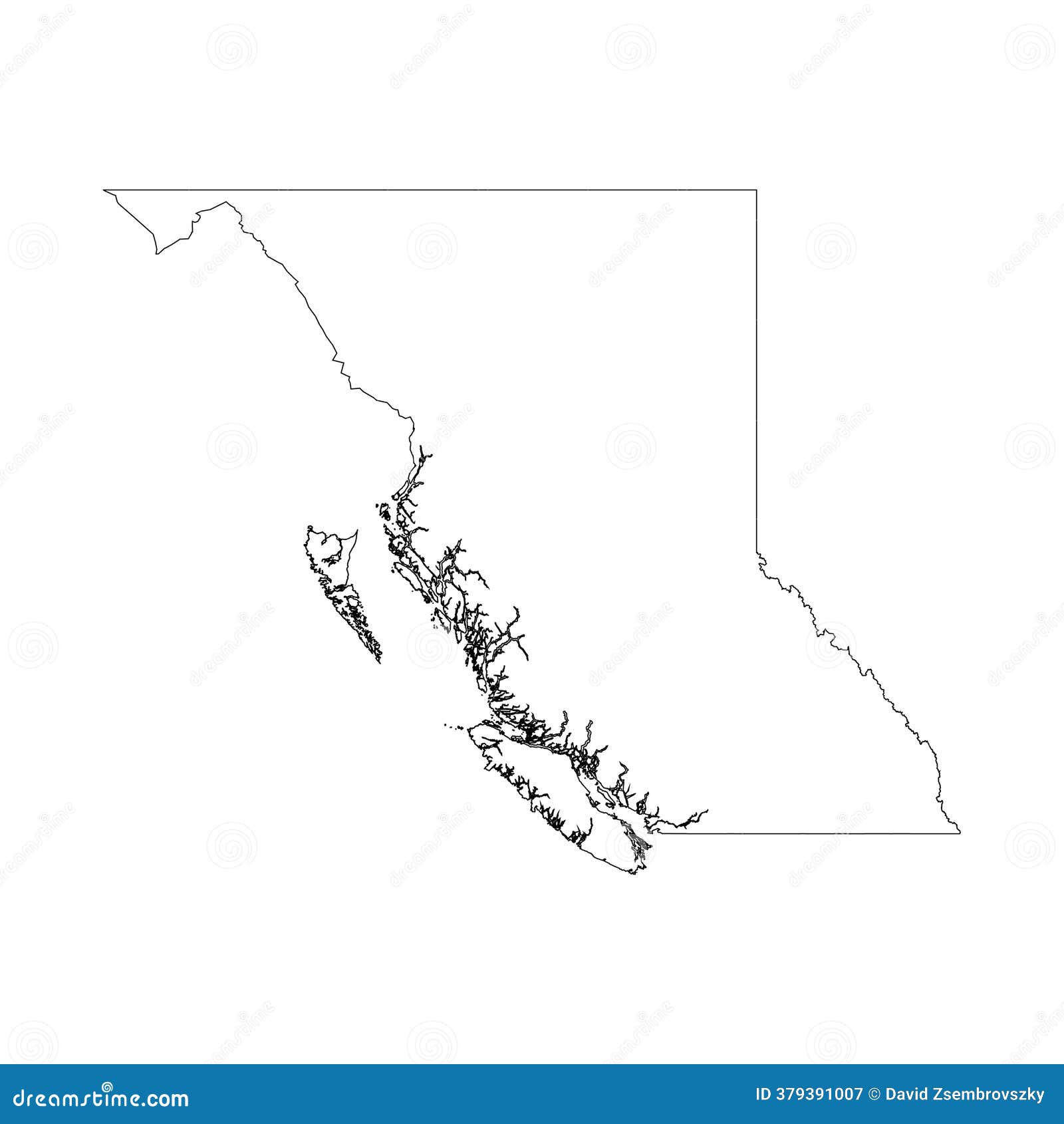 Columbia Outline Map Cartoon Vector | CartoonDealer.com #357275205