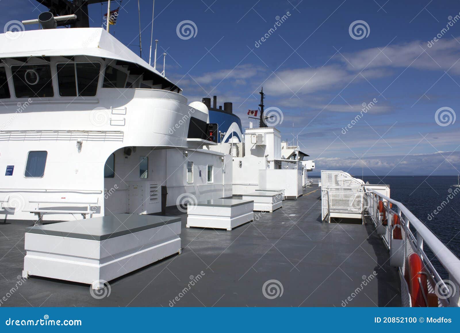 British Columbia Ferry Deck Editorial Image - Image of british ...