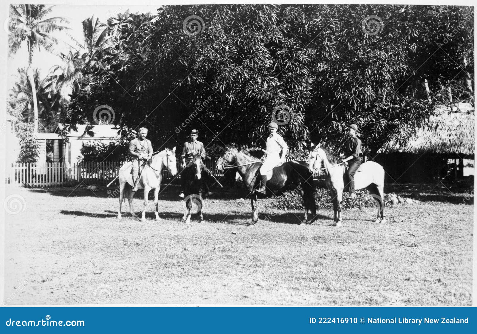 The British Consulate Polo Team, Teo, Fred, Cusack Smith, And George ...