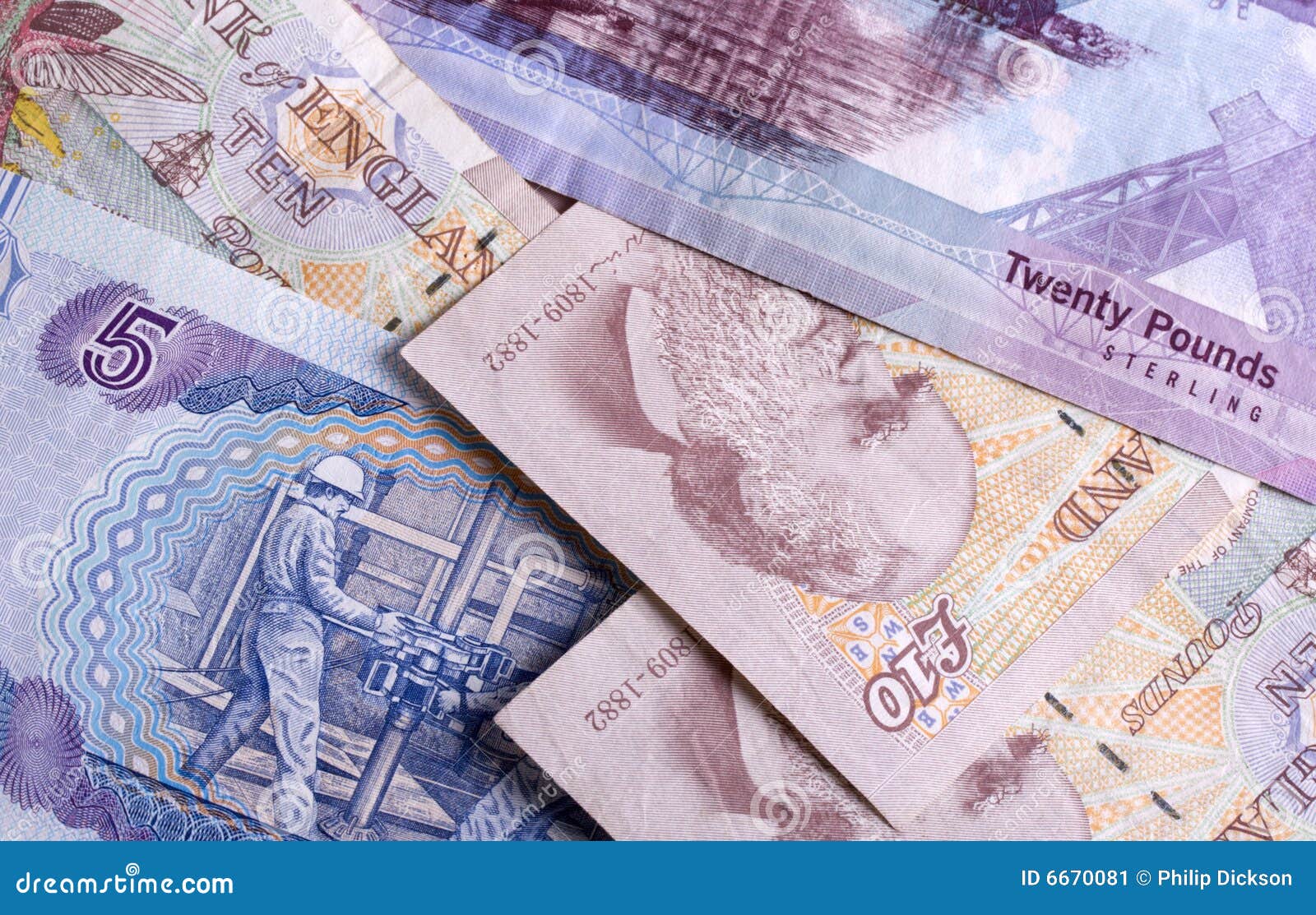 British currency notes stock image. Image of hard, interest - 6670081