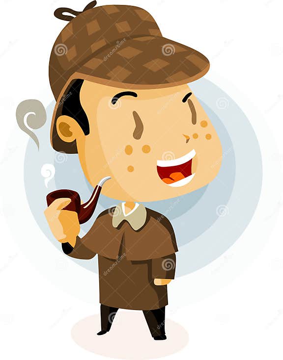 British Detective stock illustration. Illustration of play - 12530239
