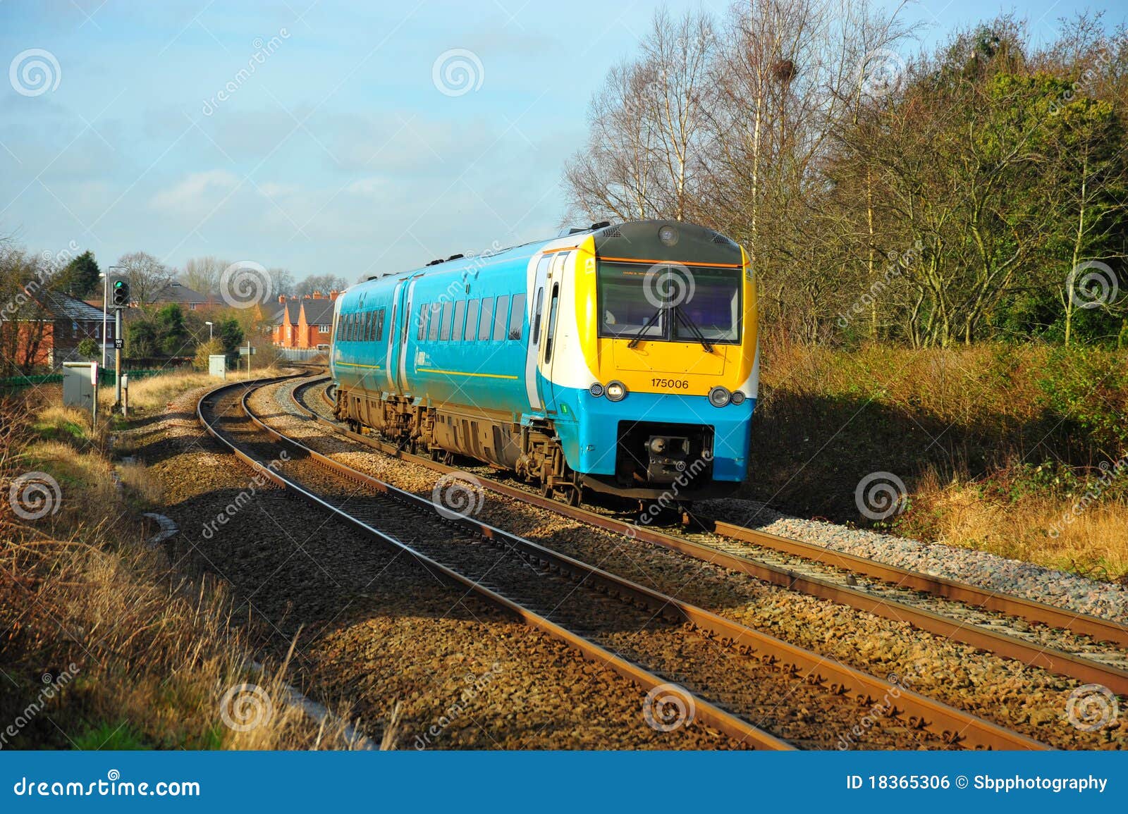 British Diesel train editorial photo. Image of wales - 18365306