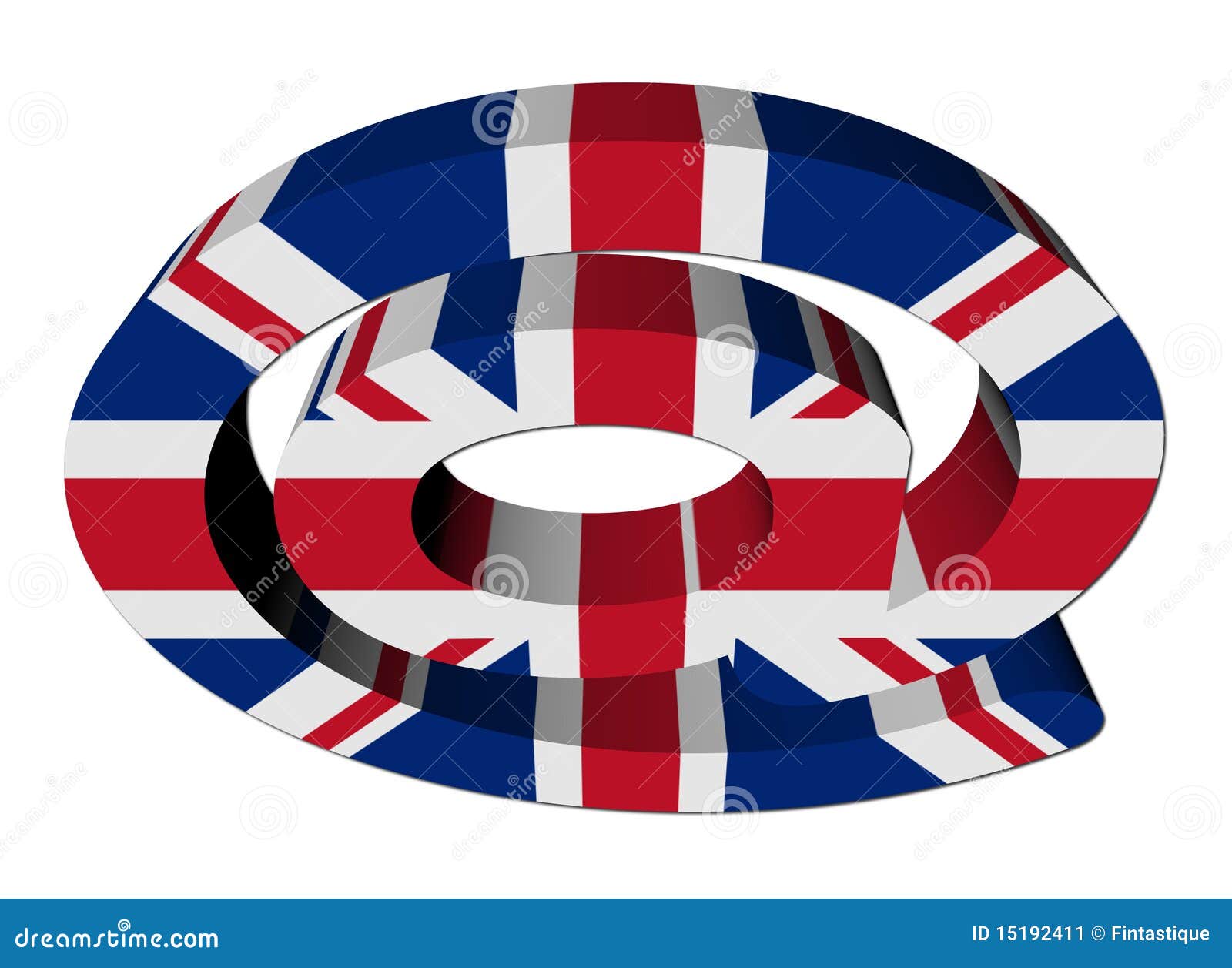 British E-mail Address at Symbol Stock Illustration - Illustration of ...