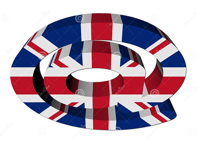 British E-mail Address at Symbol Stock Illustration - Illustration of ...