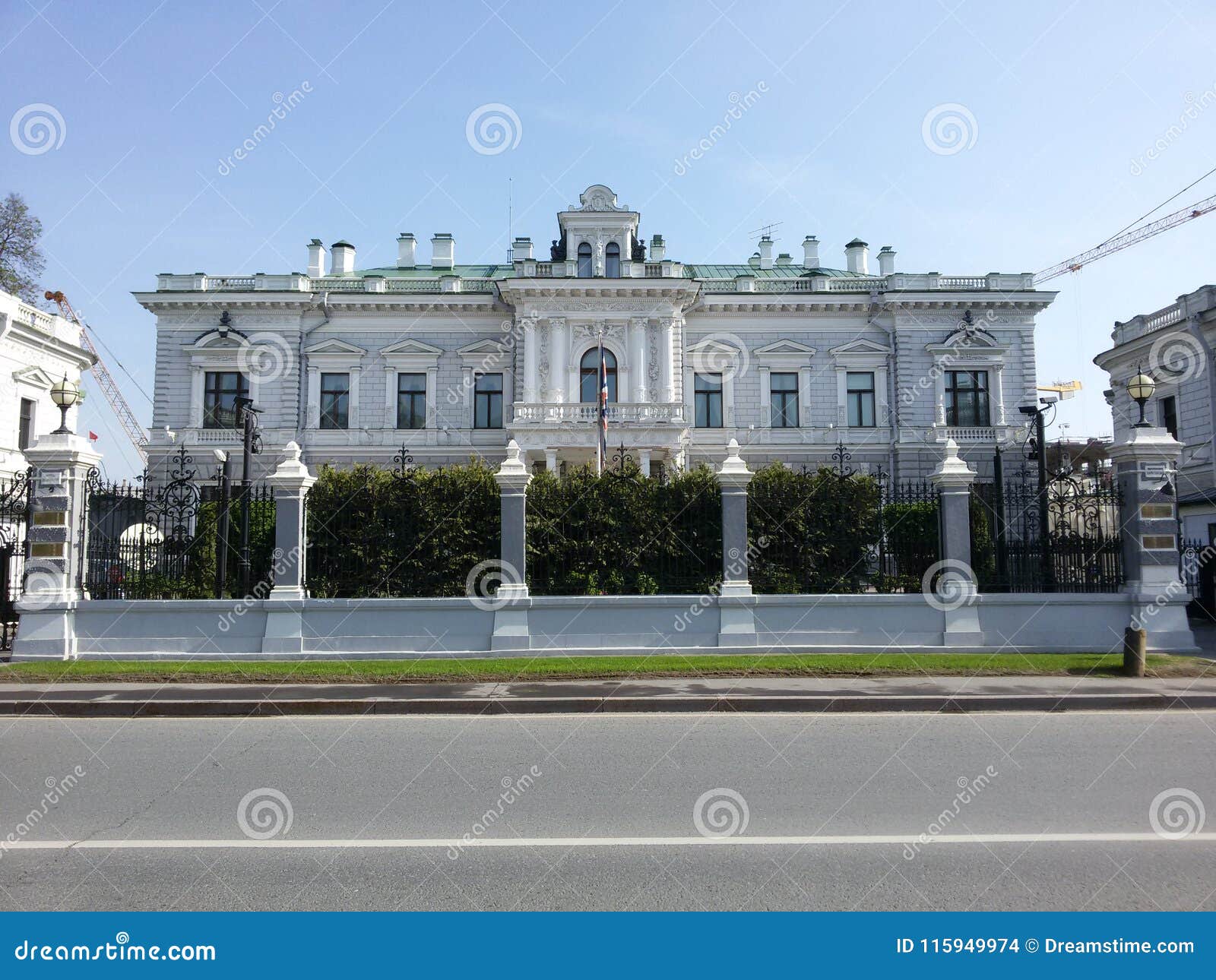 British Embassy in Moscow editorial stock image. Image of unitedkingdom ...