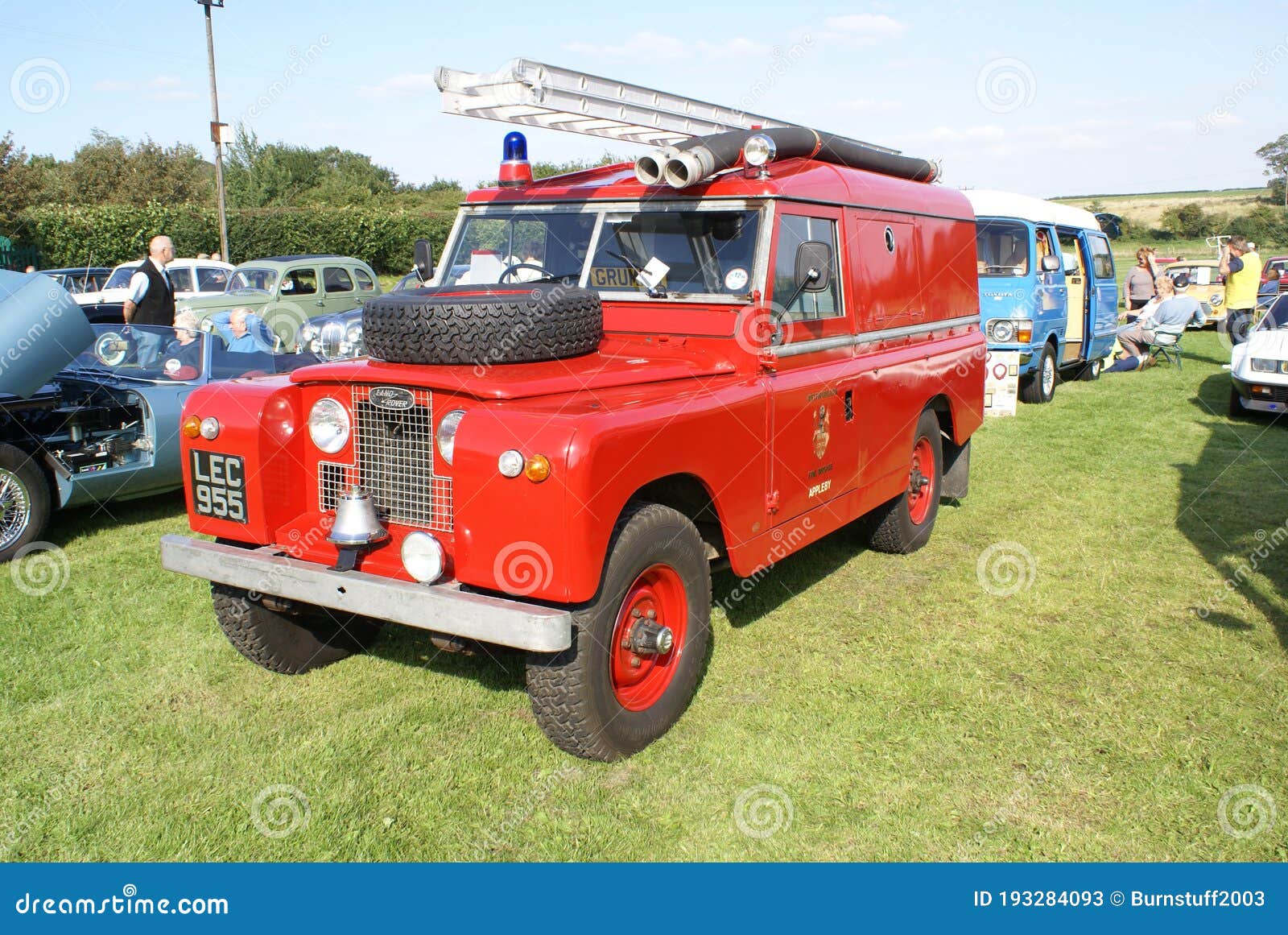 Vintage Fire Engine, Fire Appliance Editorial Stock Photo - Image of ...