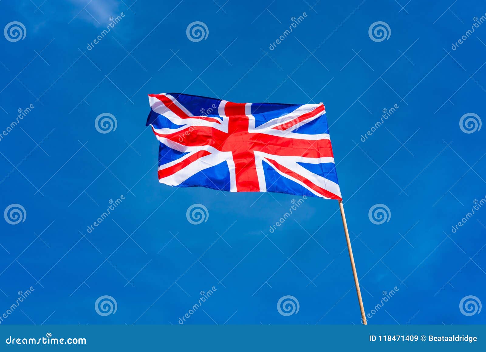 A British flag stock image. Image of flag, jack, movement - 118471409