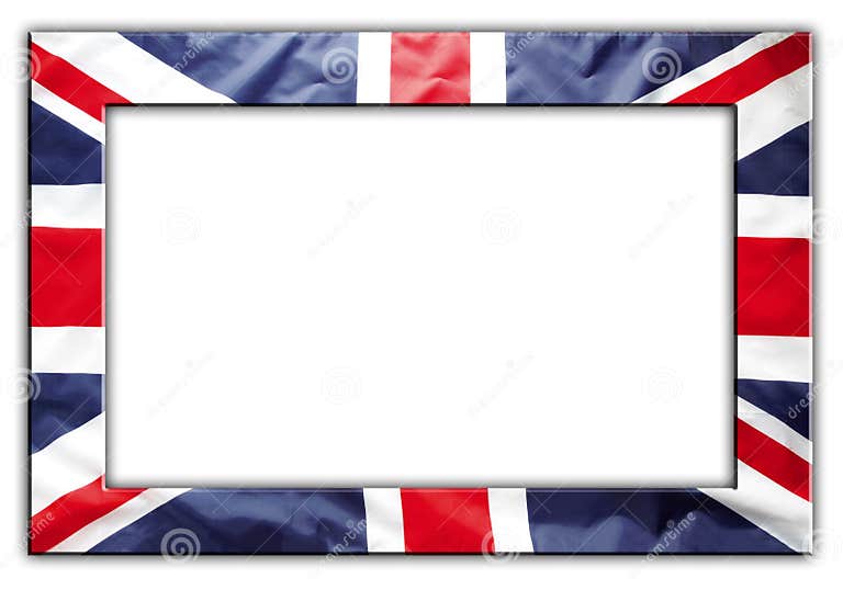 British flag frame stock photo. Image of frame, union - 125956604